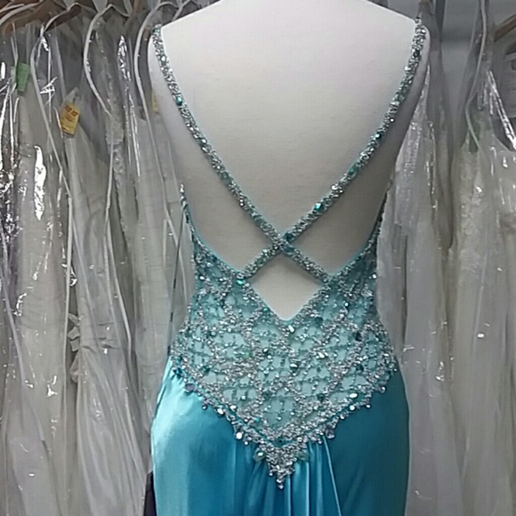 COLORS | Dresses | Turquoise Colors Dress Gown Prom Homecoming | Poshmark